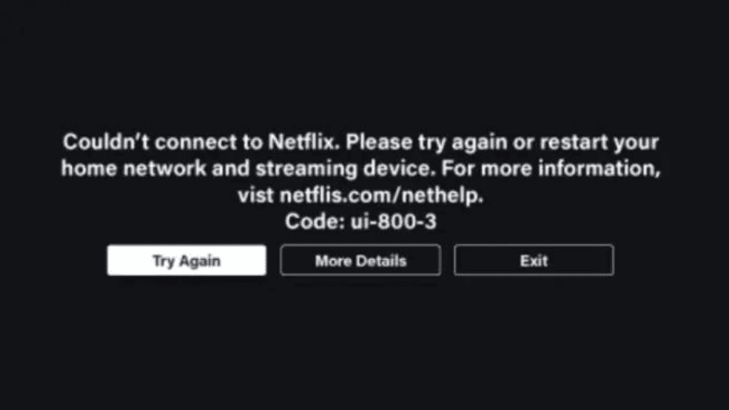 How to Fix Netflix Error Code UI-800-3? - Trendblog.net